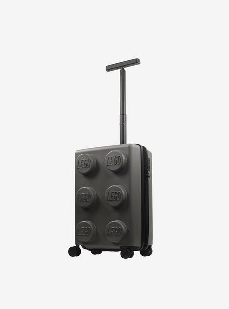 FUL LEGO Signature Brick 2x3 Trolley Expandable Carry-On Luggage Grey ...