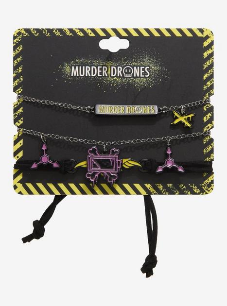 Murder Drones Icons Bracelet Set | Hot Topic