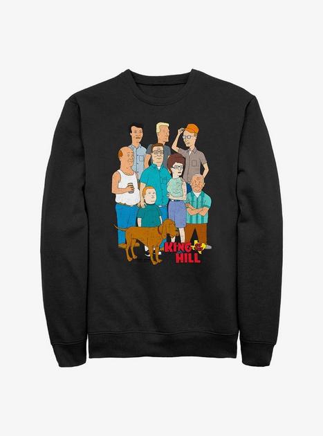 King of the Hill Clan Sweatshirt - BLACK | Hot Topic