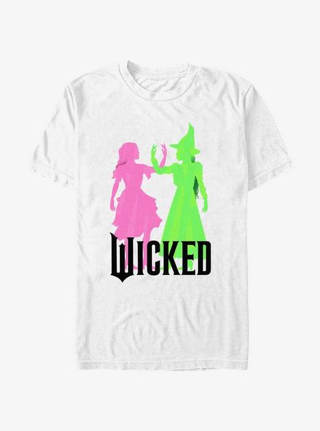 Wicked Glinda & Elphaba Witches Together Big & Tall T-Shirt - WHITE ...