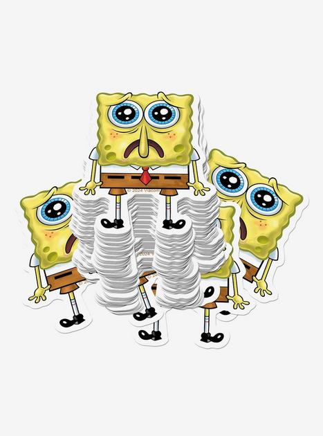 SpongeBob SquarePants Sad Sticker Pack | Hot Topic