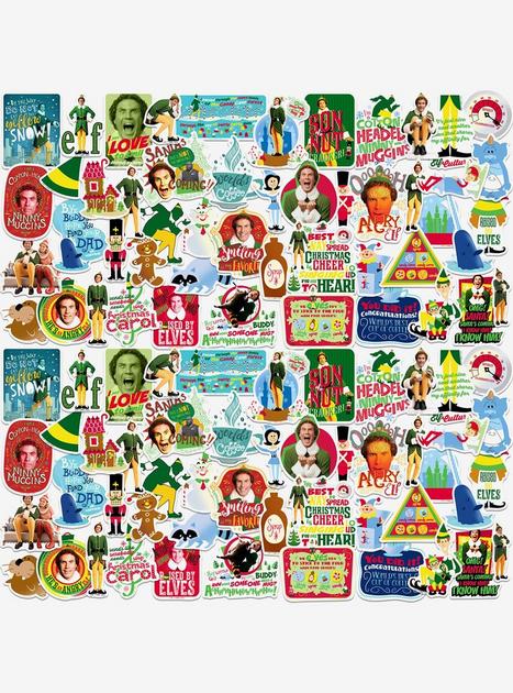 Elf Christmas Cheer Sticker Pack | Hot Topic