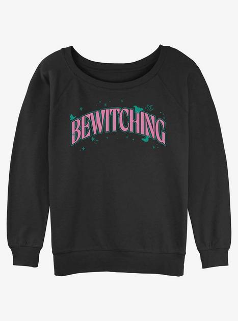 Wicked Bewitching Girls Slouchy Sweatshirt - BLACK | Hot Topic