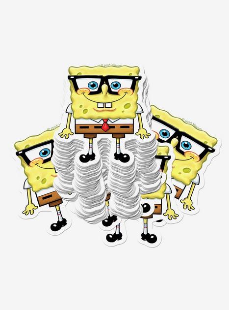 SpongeBob SquarePants Glasses Sticker Pack | BoxLunch