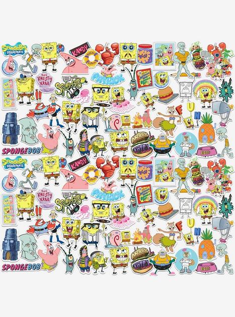 SpongeBob SquarePants Bikini Bottom Sticker Pack | BoxLunch