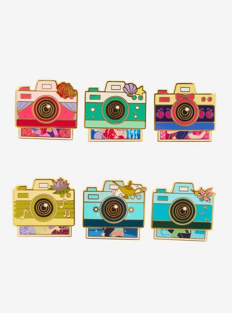 Disney Princess Camera Sliding Blind Box Enamel Pin - BoxLunch ...