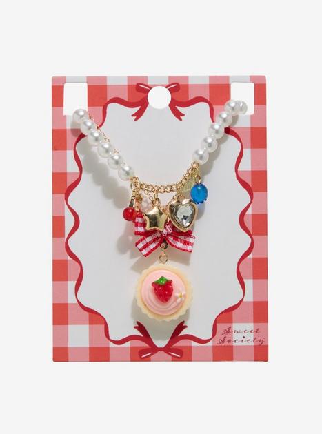 Sweet Society Fruit Pastry Necklace Set | Hot Topic