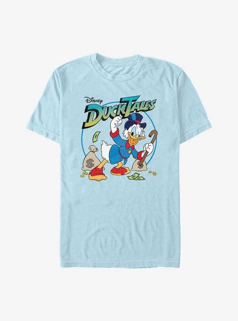 Disney Ducktales Scrooge Garment Dye T-Shirt - BLUE | Hot Topic
