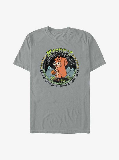 Disney The Emperor's New Groove Kronk's Squirrel Lessons Garment Dye T ...