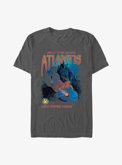 Atlantis: The Lost Empire Found Garment Dye T-Shirt - GREY | BoxLunch