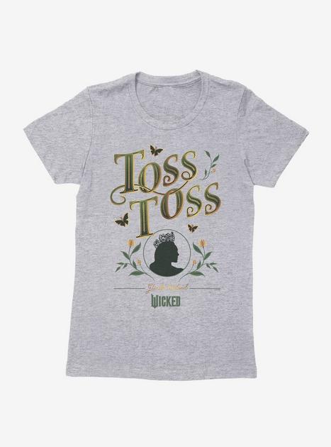Wicked Toss Toss Glinda Womens T-Shirt - GREY | BoxLunch