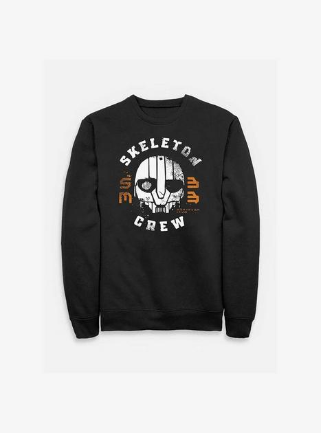 Skeleton Crew Skeleton Crew Mask Sweatshirt - BLACK | BoxLunch