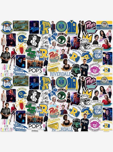 Riverdale 100ct Vinyl Stickers Variety Pack | Hot Topic