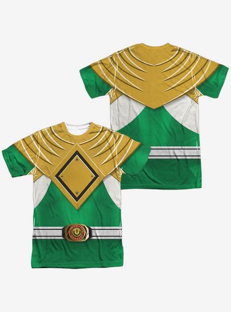 Mighty Morphin' Power Rangers Green Ranger Sublimated T-Shirt | Hot Topic