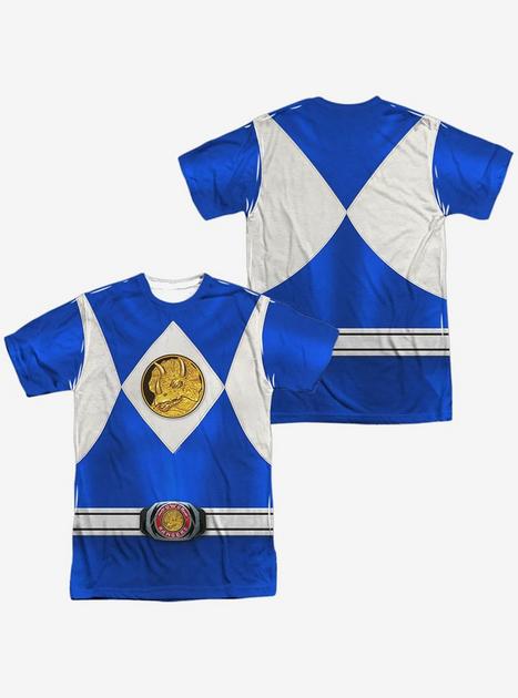 Mighty Morphin' Power Rangers Blue Ranger Sublimated T-Shirt | Hot Topic
