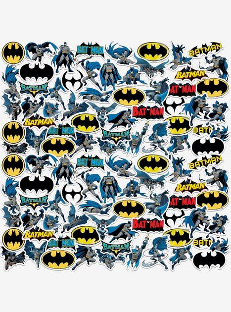 DC Comics Batman Character Poses 100ct Vinyl Stickers Variety Pack ...