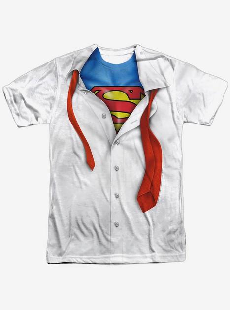 DC Comics Superman Undercover Costume Sublimated T-Shirt | BoxLunch