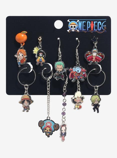 One Piece Characters Mix and Match Earring Set - BoxLunch Exclusive ...