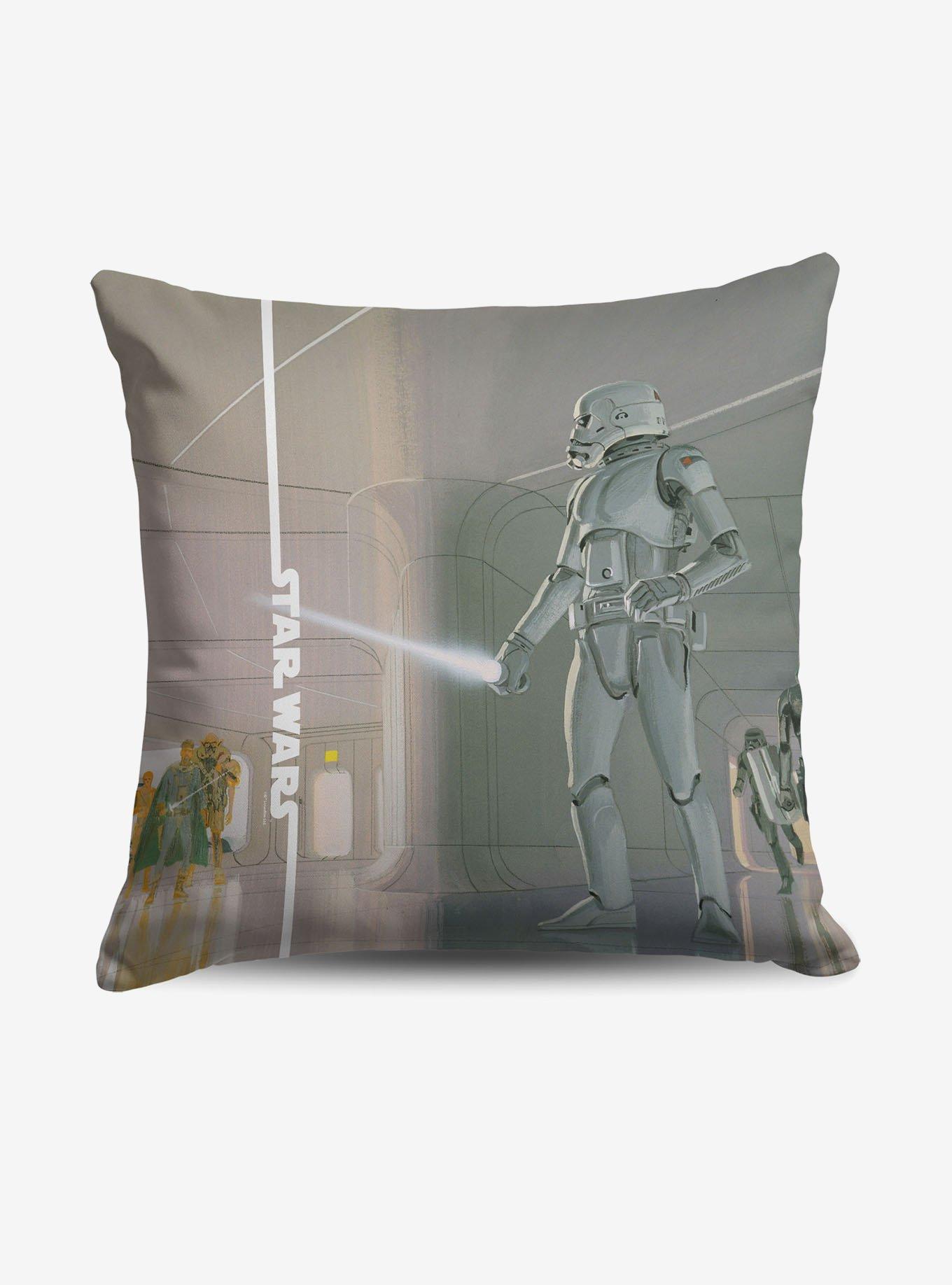 Star Wars Classic Concepts Stormtrooper Throw Pillow | BoxLunch