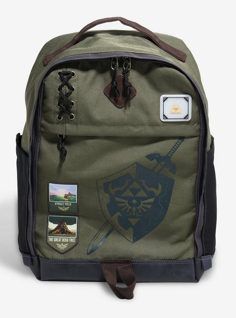 Nintendo The Legend of Zelda Hylian Shield & Master Sword Backpack ...