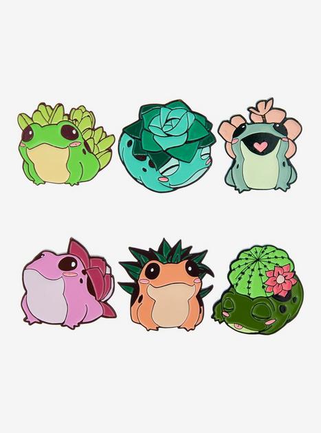 Succulent Frog Blind Box Enamel Pin — BoxLunch Exclusive | BoxLunch