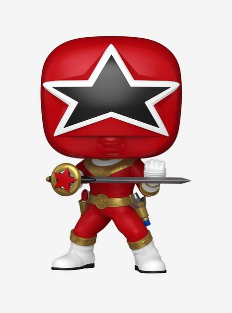 Funko Power Rangers Zeo Pop! Television Red Zeo Ranger Vinyl Figure ...
