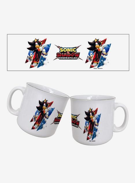 Sonic The Hedgehog Shadow Generations 20oz Camper Mug | Hot Topic