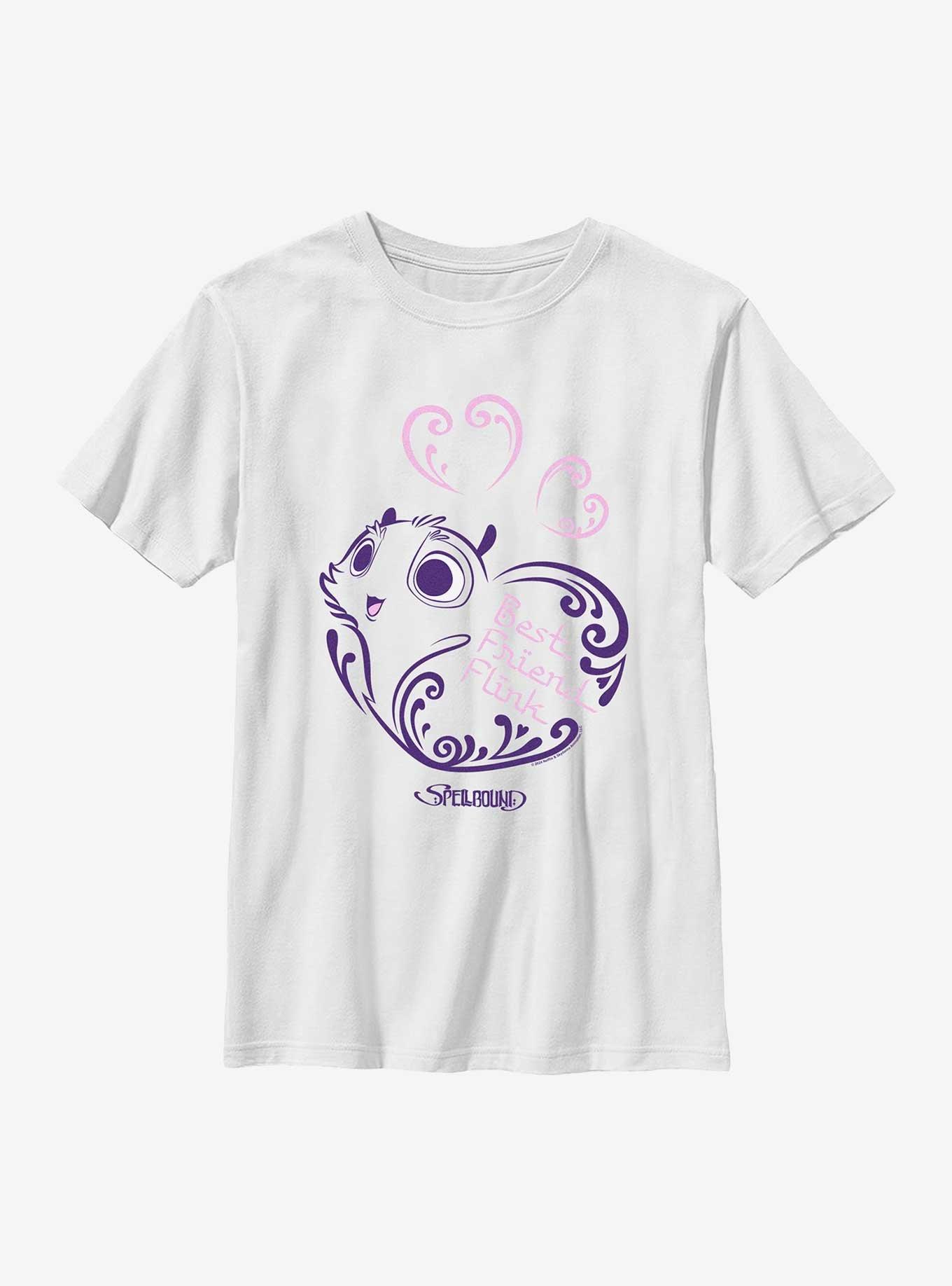 Spellbound Best Friend Flink Youth T-Shirt - WHITE | BoxLunch