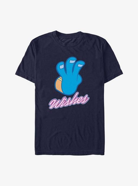 Disney Wreck It Ralph Comfy Aladdin 3 Wishes T-Shirt - BLUE | BoxLunch