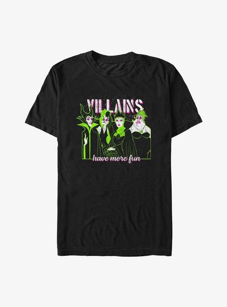 Disney Villains Grunge Villains Have More Fun T-Shirt - BLACK | BoxLunch