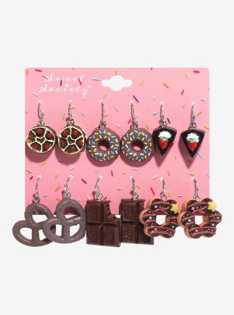 Sweet Society Chocolate Treats Drop Earring Set | Hot Topic