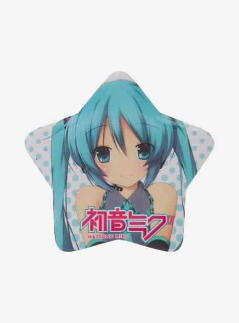 Hatsune Miku Star Button | Hot Topic