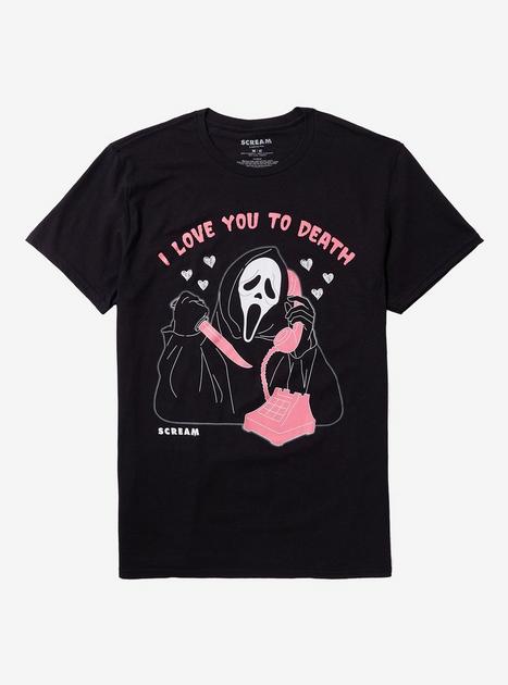 Scream Ghost Face Love You To Death Girls T-Shirt | Hot Topic