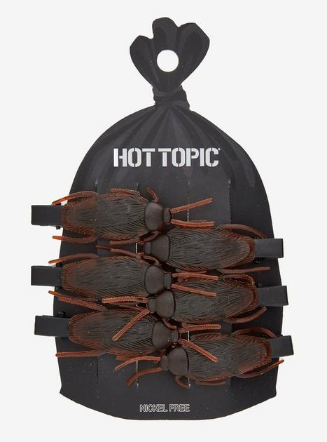 Cockroach Hair Clip Set | Hot Topic