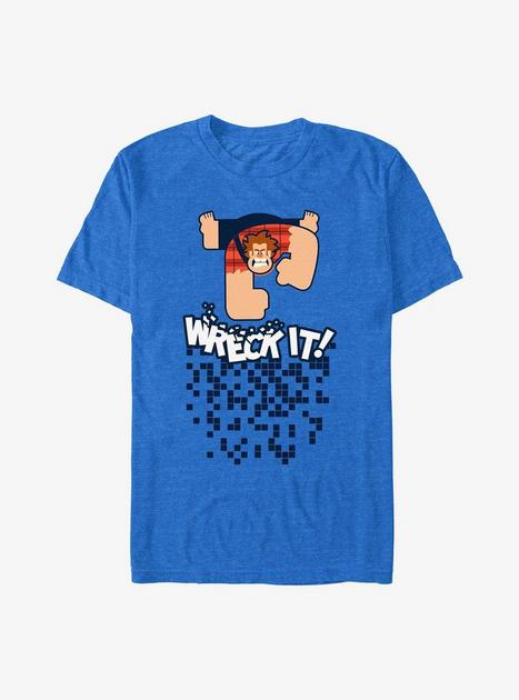Disney Wreck It Ralph Wreck Pixels T-Shirt - BLUE | BoxLunch