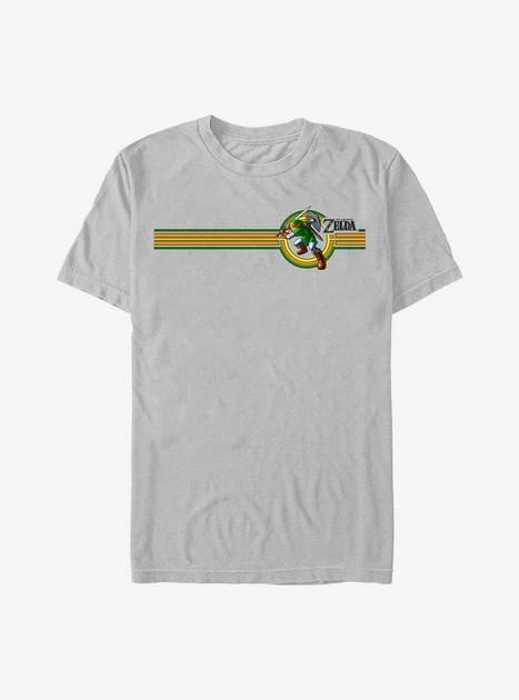 The Legend Of Zelda Band With Logo T-Shirt - SILVER | BoxLunch