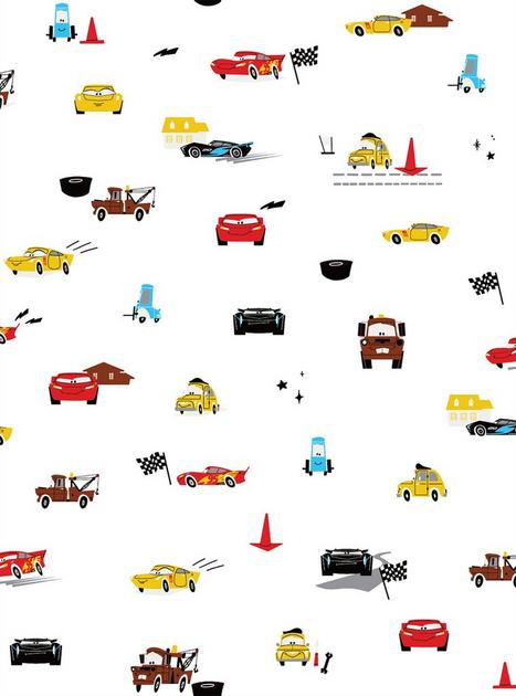 Disney Pixar Cars Racing Peel & Stick Wallpaper | BoxLunch