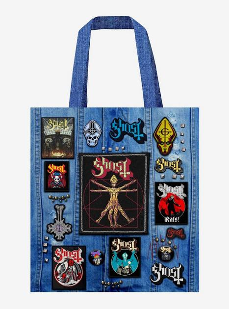 Ghost Patches Printed Tote Bag | Hot Topic