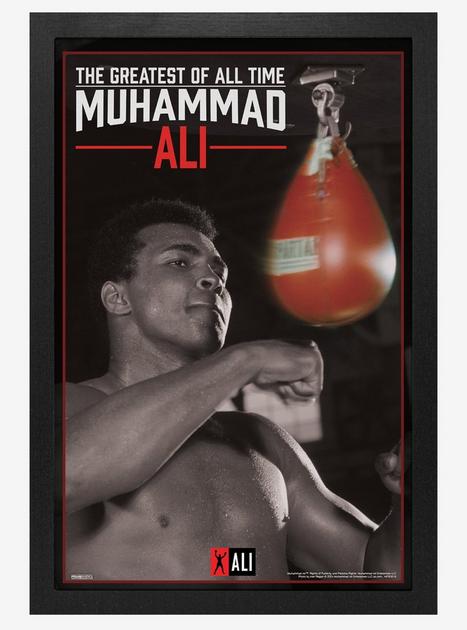 Muhammad Ali The Goat Punching Bag Framed Wall Art | Hot Topic