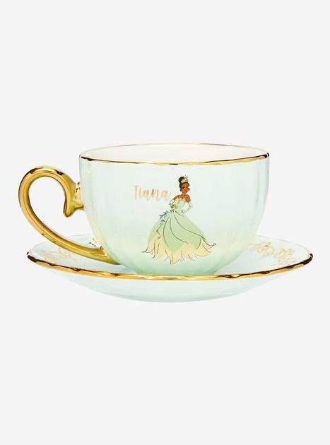 Disney The Princess and the Frog Tiana Scalloped Tea Cup and Saucer ...