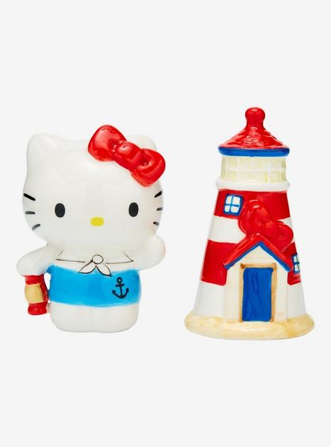 Sanrio Hello Kitty Lighthouse Salt and Pepper Shakers | BoxLunch