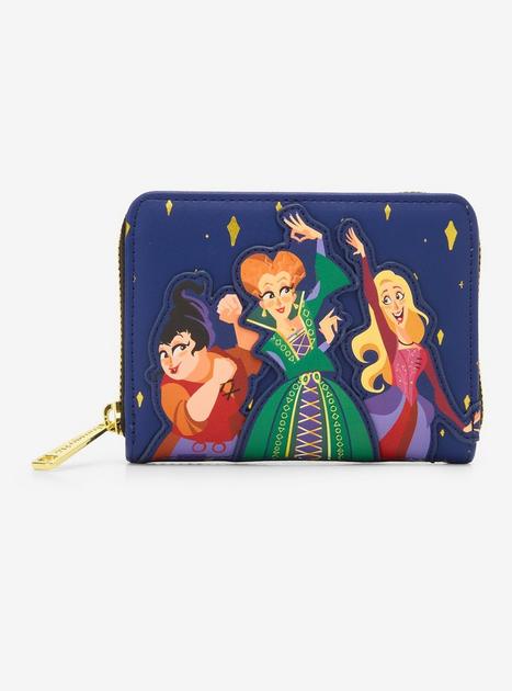 Loungefly Disney Hocus Pocus Sanderson Sisters Small Zip Wallet | BoxLunch