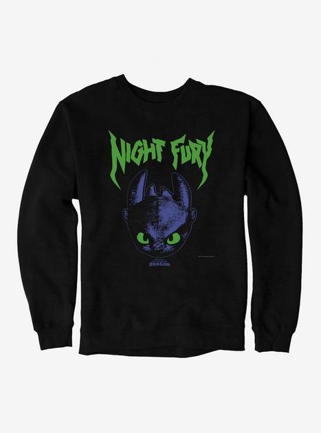 HTTYD Night Fury Sweatshirt - BLACK | Hot Topic