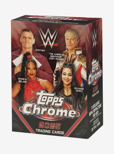 Topps WWE Chrome Trading Card Full Box | BoxLunch
