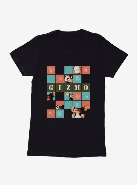 Gremlins Gizmo Boxed Collage Womens T-Shirt | BoxLunch