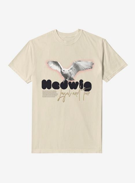 Harry Potter Hedwig Loyal Garment Dye T-Shirt - WHITE | Hot Topic