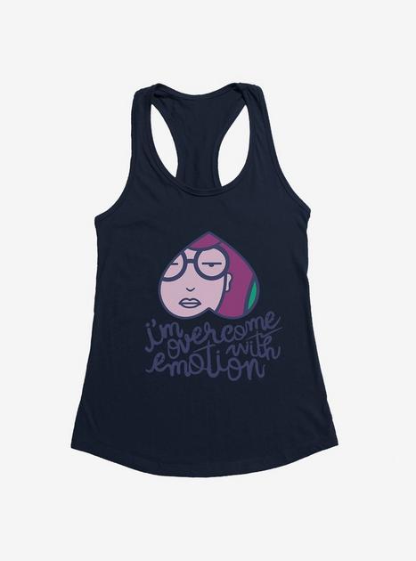 Daria I'm Overcome With Emotion Heart Girls Tank - BLUE | Hot Topic