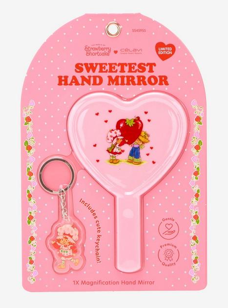 Célavi Strawberry Shortcake Sweetest Hand Mirror with Keychain | BoxLunch