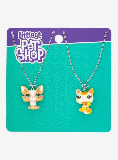 Littlest Pet Shop Calico Cat & Corgi Best Friend Necklace Set | Hot Topic