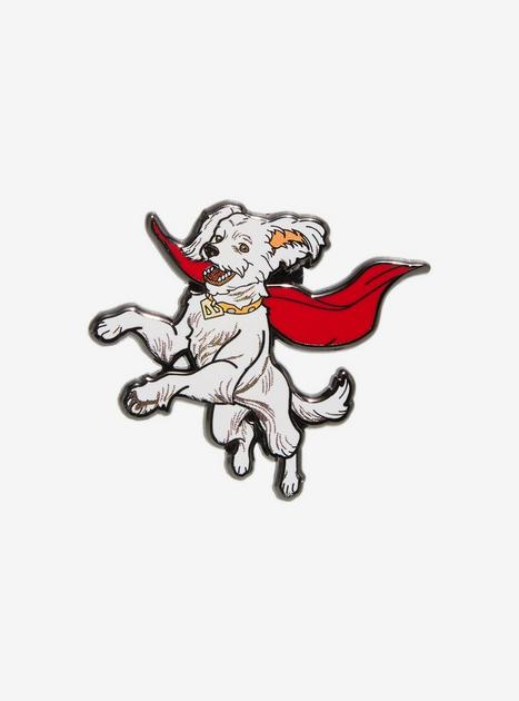 Embargo 6/1 DC Comics Superman Krypto Enamel Pin | Hot Topic